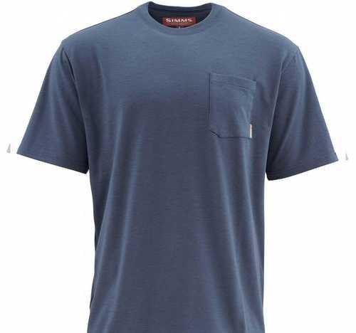 Футболка Simms Tech Tee SS Shirt-Pocket