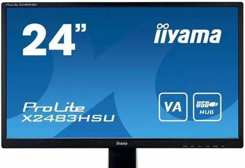 Монитор Iiyama ProLite X2483HSU-B5