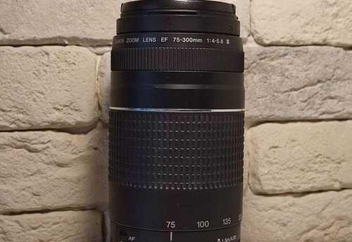 Объектив Canon EF 75-300mm f/4-5.6 iii