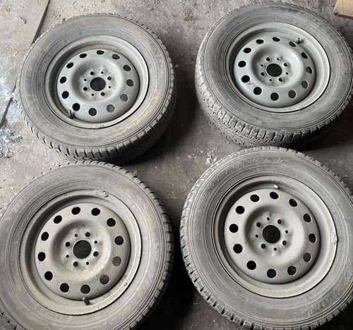 Dunlop зимние колеса 185/70r14 4/98