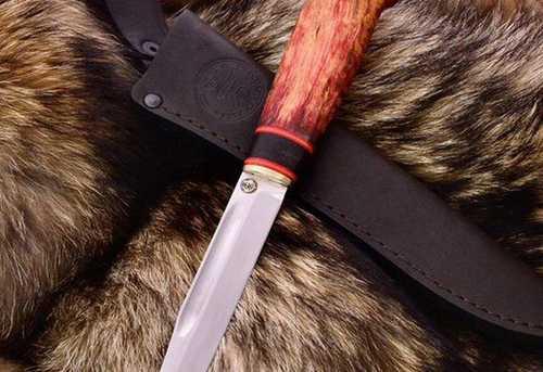Нож Финка 042, стабилизированная карелка, микарта