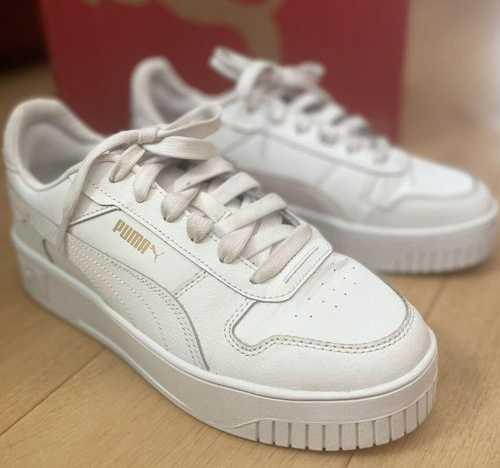 Кеды белые женские puma Carina Street 39р