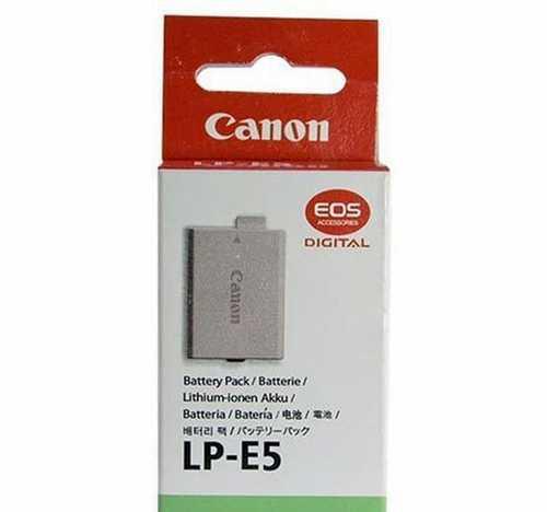 Аккумулятор Canon LP-E5