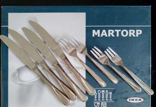 Набор столовых ножей и вилок IKEA martor
