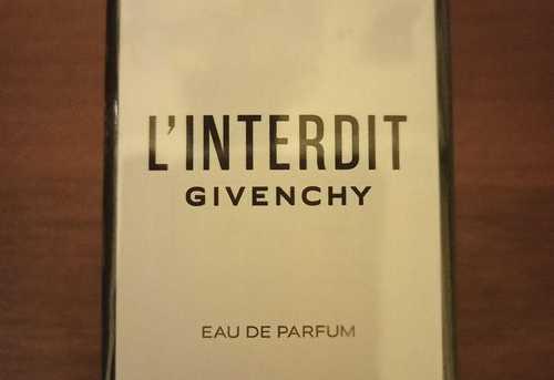 Парфюмерная вода givenchy L'interdit