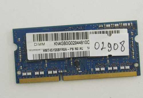 DDR3L Sodimm 4 GB 1600 MHz Hynix