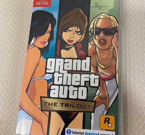 Nintendo switch игра GTA the trilogy