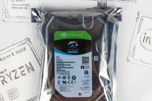 3.5" жесткие диски Seagate Skyhawk 8Tb