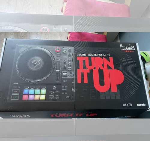 Dj контроллер hercules inpulse t7