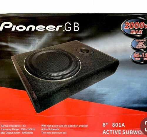 Сабвуфер плоский автомобильный Pioneer 8"