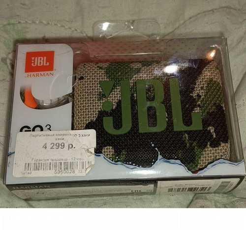 Продам JBL go 3