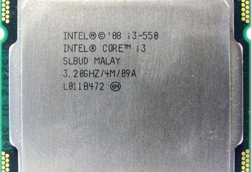 Процессор Core i3 550 LGA1156