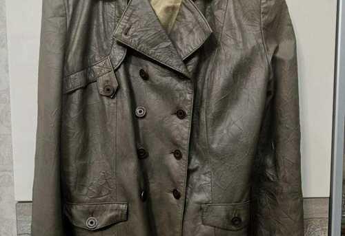 Куртка кожаная женская, размер 48-50