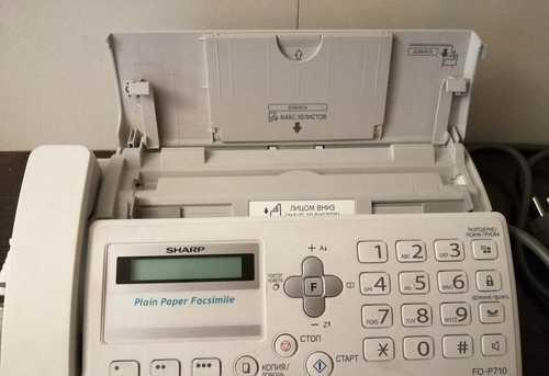 Продам телефон-факс sharp FO-P710