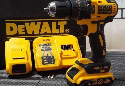 Аккумуляторный шуруповерт dewalt безщеточный