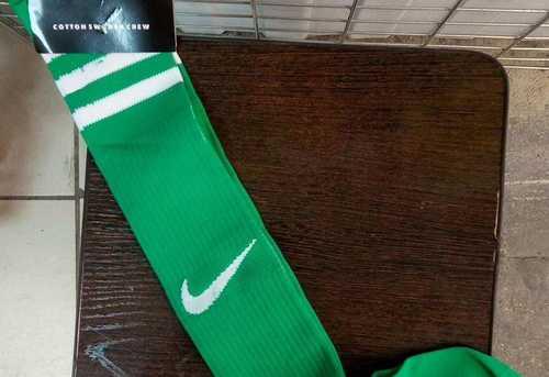 Гетры Nike р.42-44 для регби и футбола зелёные