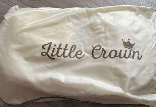 Кокон little crown, матрасик leokid