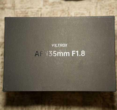 Viltrox AF 135mm F1.8 LAB Sony E-Mount в наличии