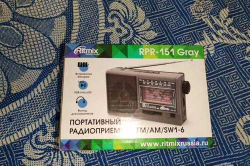 Радиоприемник Ritmix rpr 151