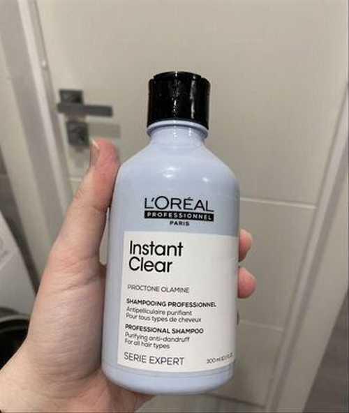 Шампунь против перхоти L'oreal instant clear