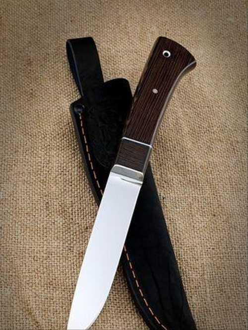 Охотничий нож Карачаевский бичак Х12мф венге
