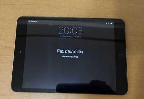 iPad mini 1 wifi +cellular на запчасти или ремонт
