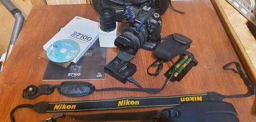 Фотоаппарат nikon d7100 с комплектом
