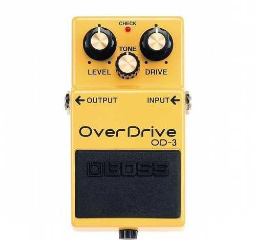 Boss OD-3 педаль гитарная OverDrive