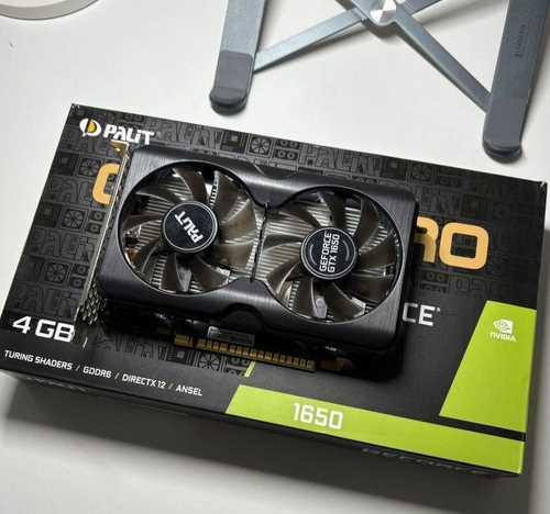 Видеокарта gtx 1650 palit 4gb