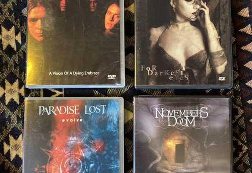 Оригинальные DVD black doom gothic metal