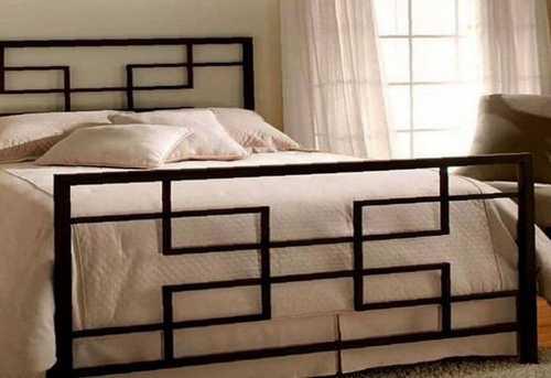 Кровать в стиле «лофт» из металла