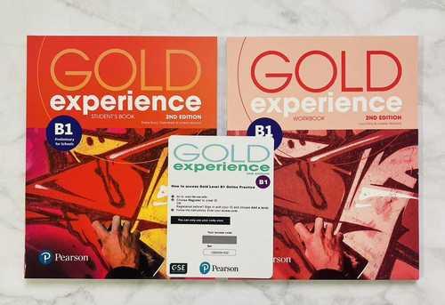 Gold experience b1 учебник и рабочая тетрадь