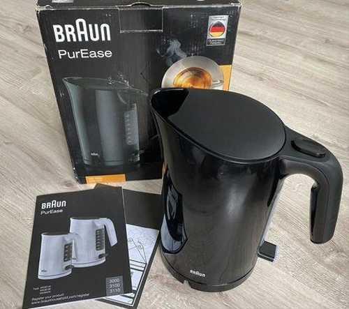 Чайник Braun wk3100bk как новый
