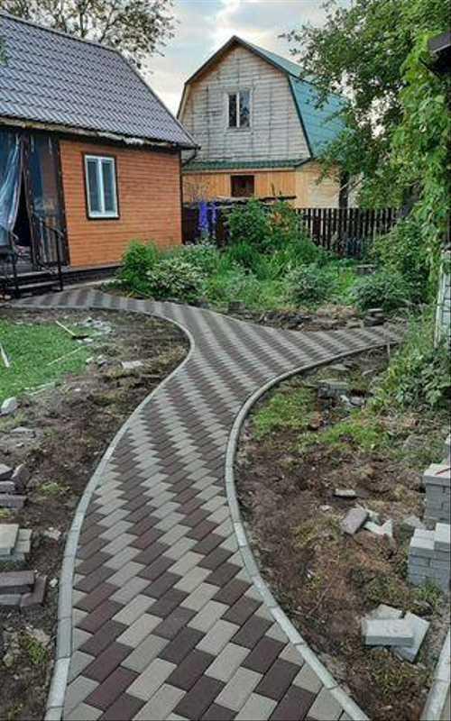 Тротуарная плитка, брусчатка