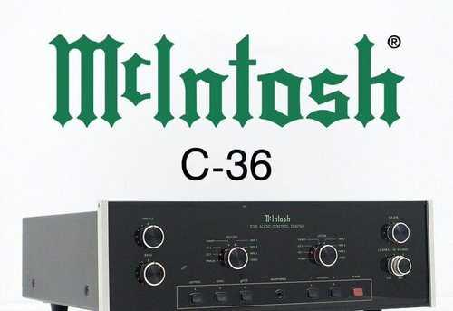 На 220вольт - McIntosh C36 Для истинных ценителей