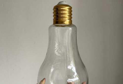 Необычная бутылка лампочка