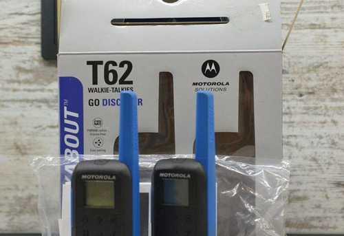 Рация Motorola talkabout T62 blue