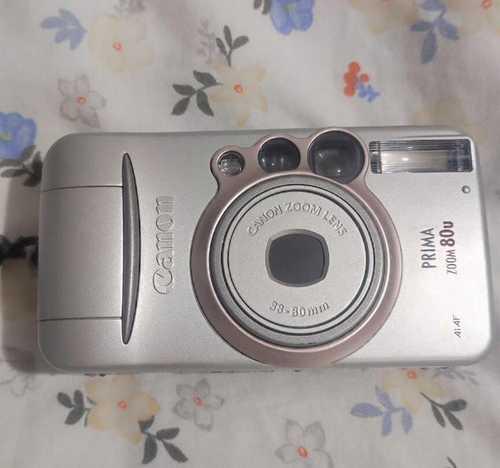 Пленочный фотоаппарат Canon prima super 80 u