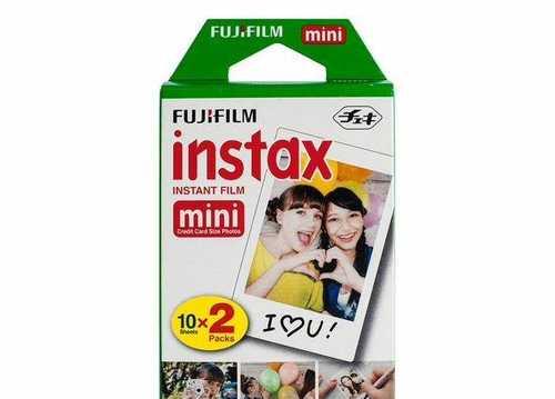Кассеты Fujifilm Instax Mini 20 кадров