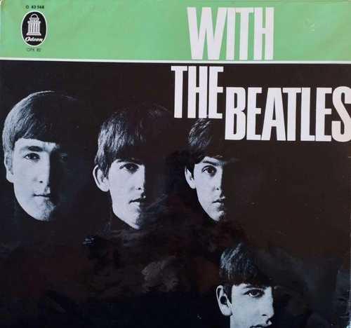 The Beatles With the Beatles 1963 Gema Odeon Green