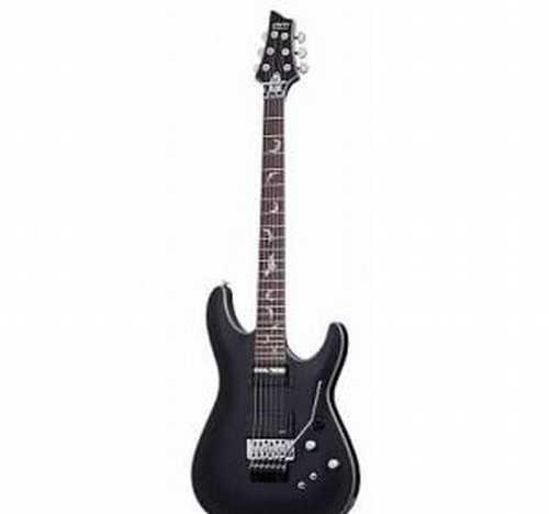 Schecter Damien Platinum-6 Floyd Rose S, Satin Bla