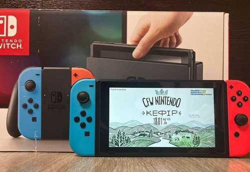 Nintendo switch прошитая чип