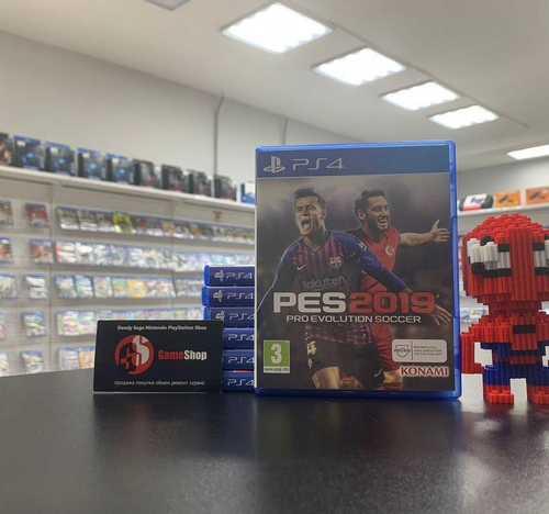 Диск Pro Evolution Soccer 2019 PS4 Б/У