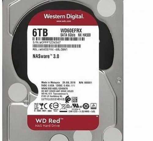 Western Digital WD Red Plus 6 тб WD60efrx