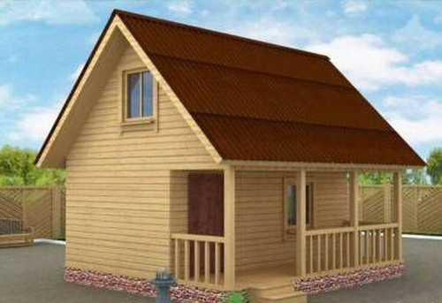 Построить дачный дом леспром