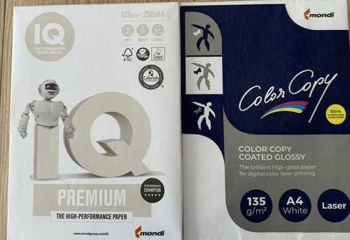 Бумага Color copy,mondi IQ premium