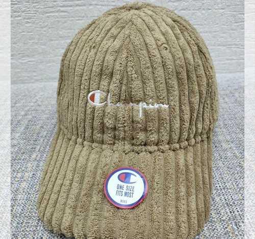 Кепка из шерпы Champion Logo Brown (Оригинал)