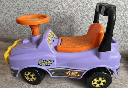 Машинка-каталка детская машина