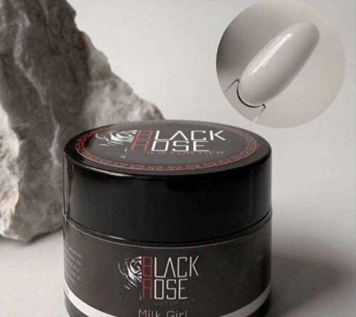 Гель для наращивания ногтей Black rose 15ml/Milk