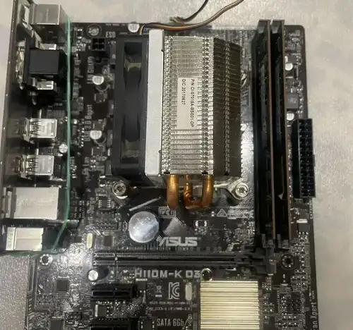 I5 6400   asus H110m   16gb